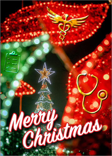 Pediatrician Christmas Cards Personalized For Your Business | Medical ...